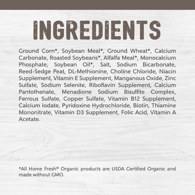 Blue Seal Home Fresh Organic Layer Pelleted Poultry Feed, 40 lb. Bag at ...