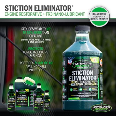 Hot Shot's Secret 32 fl. oz. Stiction Eliminator Engine Oil Additive at ...