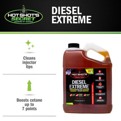 Hot Shot's Secret 1 gal. DIESEL EXTREME Injector Cleaner and Cetane ...