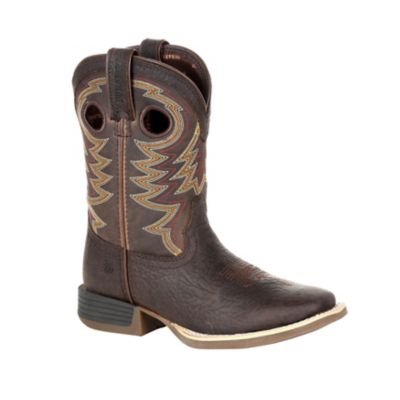 Durango Kids' Lil Rebel Pro Boots, 11 M,Dark Bay at Tractor Supply Co