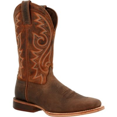 Durango Men's Arena Pro Western Boots, Full-Grain Leather, Square Toe ...