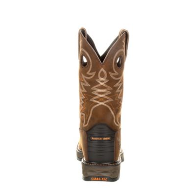 Georgia Boot Men's Carbo-Tec Alloy Toe Waterproof Pull-On Wellington Boots