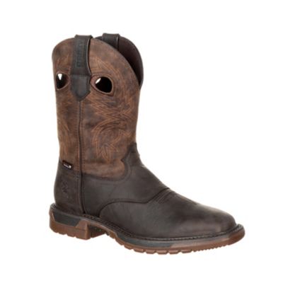 Rocky Men's Crazy Horse Original Ride FLX Waterproof Western Boots, 11. ...
