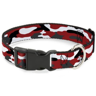 Buckle-Down Camo Plastic Clip Dog Collar Plastic Clip Dog Collar, 9.5 ...