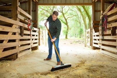 Harper 24 in. Heavy-Duty Barn Push Broom with Scraper at Tractor Supply Co.