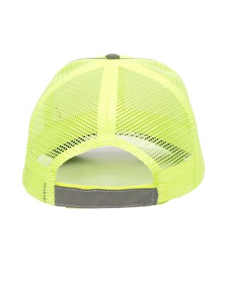 Outdoor Cap Unisex Adult Hi-Vis Mesh Back Cap, Neon Yellow at Tractor ...
