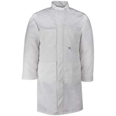 Big Bill Men's 4-Pocket Premium Industrial Lab Coat, 44,White at ...