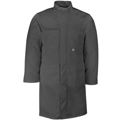 Big Bill Men's 4-Pocket Premium Industrial Lab Coat, 58,Charcoal at ...