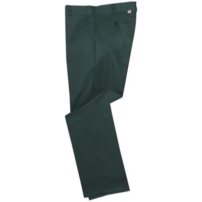 Big Bill Men's Low-Rise Polyester/Cotton Work Pants, 36x33,Green at ...