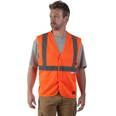 Walls Outdoor Goods Unisex Adult Hi-Vis ANSI II Mesh Safety Vest, L,Hi ...