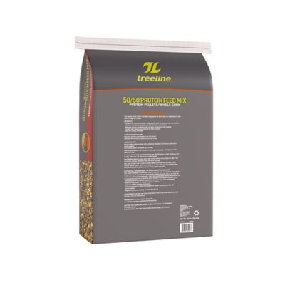 treeline 50/50 Protein Mix Pelleted/Whole Corn Deer Feed, 40 lb. Bag at ...