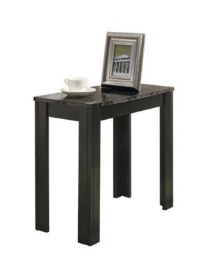 Monarch Specialties Accent End Table with Round Metal Base at Tractor ...