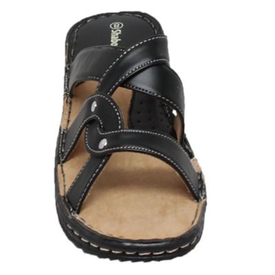 Shaboom Women's Strappy Comfort Sandals, Black at Tractor Supply Co.