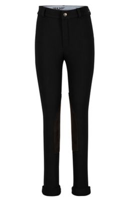 TuffRider Unisex Children's Ribbed Jodhpurs, 12,Black at Tractor Supply Co