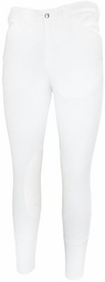 TuffRider Ribb Patrol Knee Patch Breeches, 40,White at Tractor Supply Co