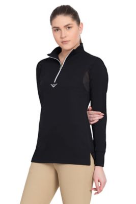 TuffRider Women's Micro Polyester Ventilated Technical Long-Sleeve ...