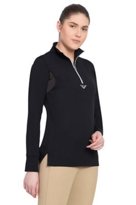 TuffRider Women's Micro Polyester Ventilated Technical Long-Sleeve ...