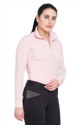 TuffRider Women's Micro Polyester Ventilated Technical Long-Sleeve ...