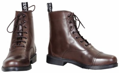TuffRider Women's Baroque Lace-Up Paddock Riding Boots, 6,Mocha at ...