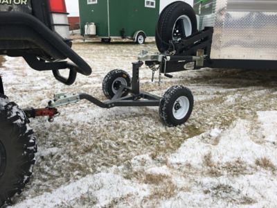 Tow Tuff 1,000 lb. Capacity ATV Weight-Distributing Adjustable Trailer ...