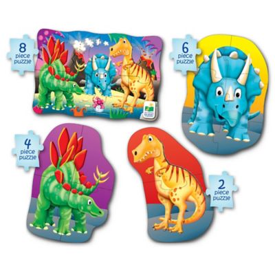 The Learning Journey My First Puzzle 4-in-a-Box Dino Puzzle Set at ...