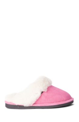 Old Friend Footwear Women's Scuff Slippers, 9,Hot Pink at Tractor Supply Co