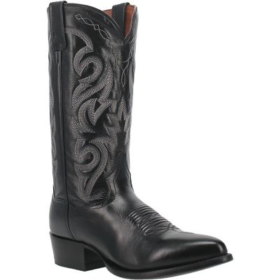Dan Post Men's Milwaukee Leather Boots, 7.5 D,Black at Tractor Supply Co