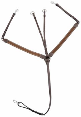 Henri de Rivel Pro Elastic Breastplate Martingale with Running ...