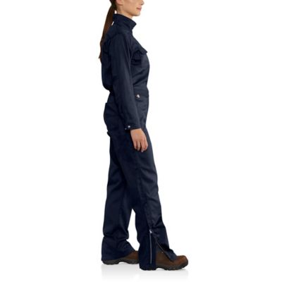 Carhartt Women's Flame-Resistant Rugged Flex Twill Coveralls, M,Dark ...