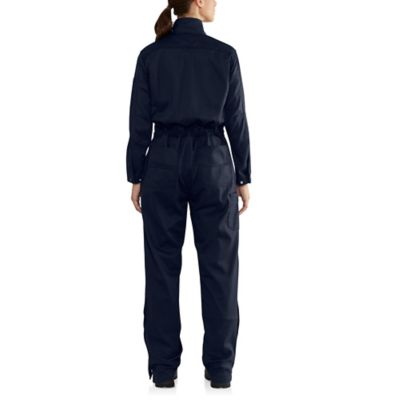 Carhartt Women's Flame-Resistant Rugged Flex Twill Coveralls, M,Dark ...