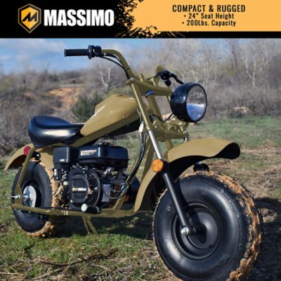 Massimo MB200 196cc Gas Powered 6.5HP Mini Bike Motorcycle - Quicksand ...
