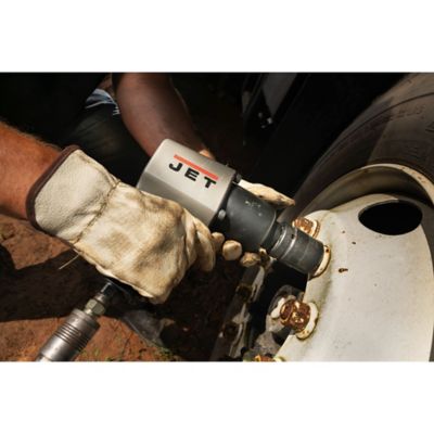 JET 1 in. Drive 1,500 ft.-lb. Pistol Grip Aluminum Impact Wrench