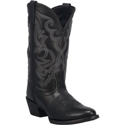 Laredo Women's Maddie Leather Boots, 6.5 W,Black at Tractor Supply Co