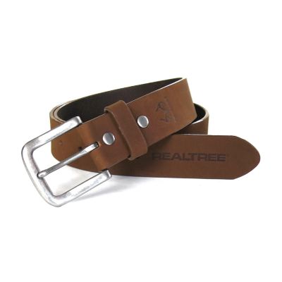 Realtree Men's Cut-Edge Non-Stitched Country Smooth Genuine Leather ...