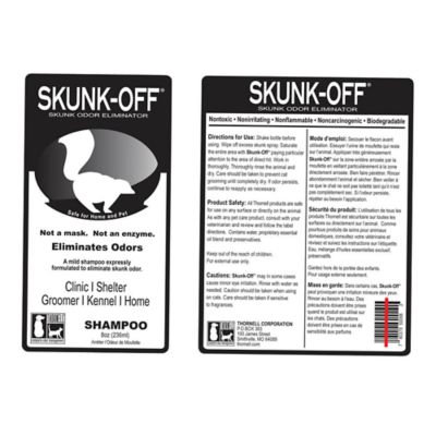 Thornell Skunk-Off Skunk Odor Eliminator Shampoo, 8 oz. at Tractor ...