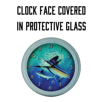 River's Edge Products 15 in. Marlin Clock at Tractor Supply Co.