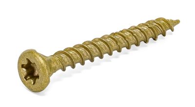 Hillman Power Pro Premium Exterior Wood Screws (#8 x 1-3/4in.) - 1lb at ...