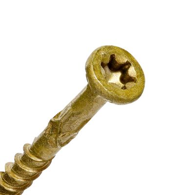 Hillman #9 x 3 in. Power Pro Premium Exterior Wood Screws, 417-Pack at ...