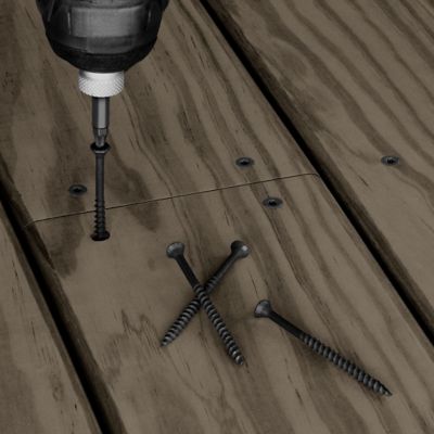 Hillman Deck Plus Black Deck Screws (#10 x 2-1/2in.) -40 Pack at ...