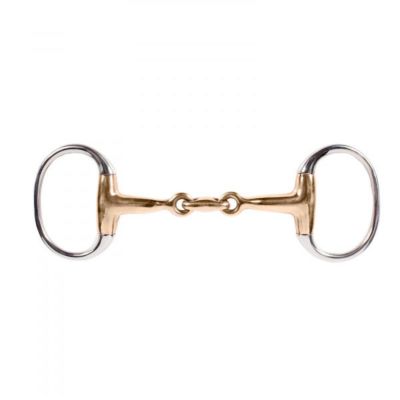 Horze Eggbutt Snaffle Bit with 135 mm Copper Lozenge Link Mouthpiece at Tractor Supply Co