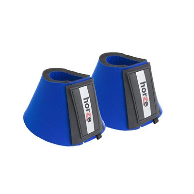 Horze Pro Bell Boots, XL,Blue at Tractor Supply Co