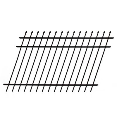 Fortress Building Products 6 ft. x 4 ft. Athens Pressed Spear Aluminum ...