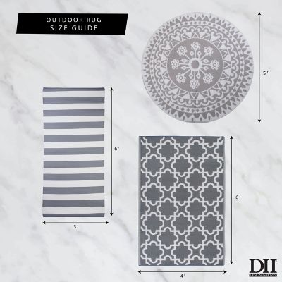 Zingz & Thingz Morrocan Outdoor Rug, 4 ft. x 6 ft. at Tractor Supply Co.