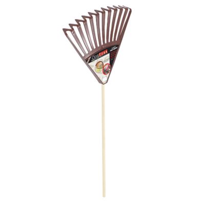 True Temper 26 in. Poly Dual Tine Leaf Rake at Tractor Supply Co