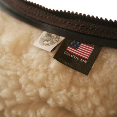 Duluth Pack 52 in. Bison Leather Shotgun Case, Black Trim, Sherpa ...