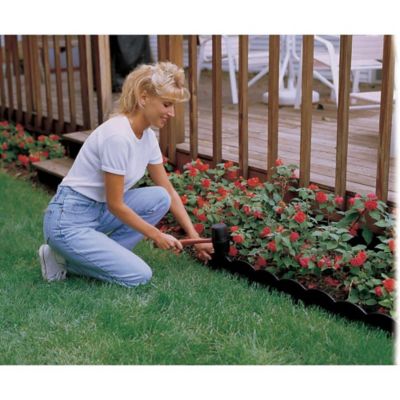 Emsco 60 ft. Choppers Heavy-Duty Hammer-In Edging, Corner and T ...