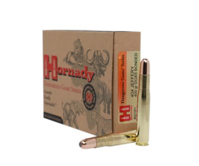 Hornady 404 Jeffery 400 gr DGX Bonded Ammunition, 82381 at Tractor ...