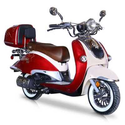 BMS Motorsports Heritage 150 Classic Mediterranean Scooter, Black at ...