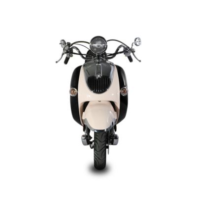 BMS Motorsports Heritage 150 Classic Mediterranean Scooter, Black at ...
