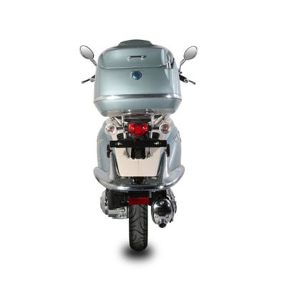 BMS Motorsports Heritage 150 Classic Mediterranean Scooter, Blue at ...